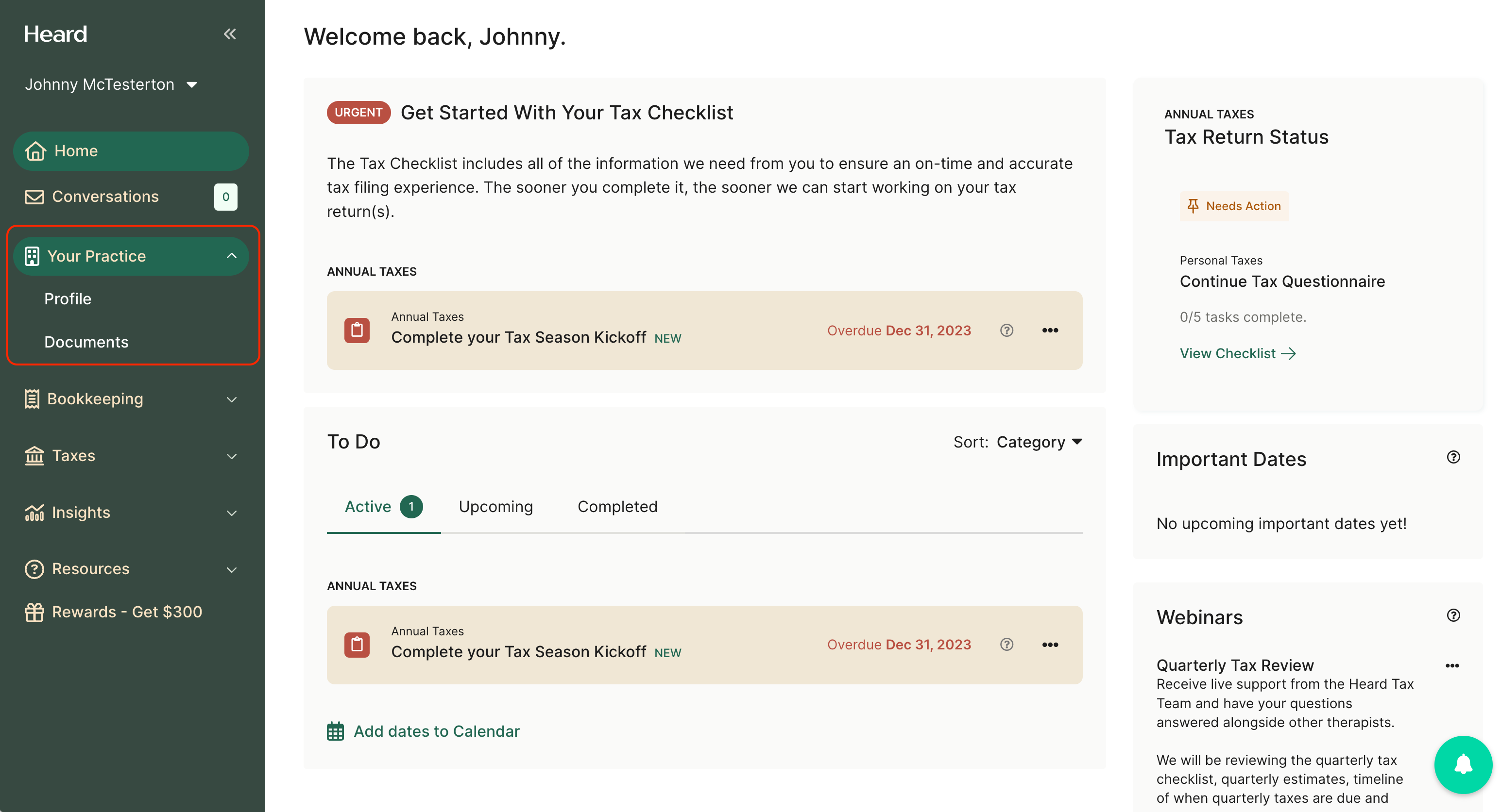 Uploading documents to Heard documents – Heard